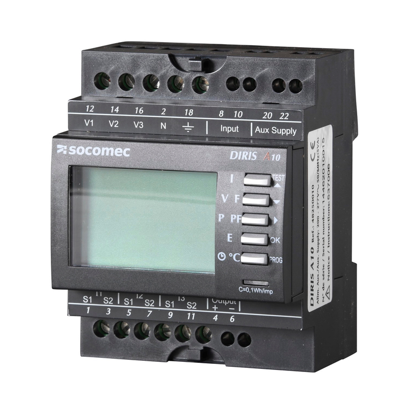 DIRIS A40/41, A10, A20 - Multifunction meters - Socomec